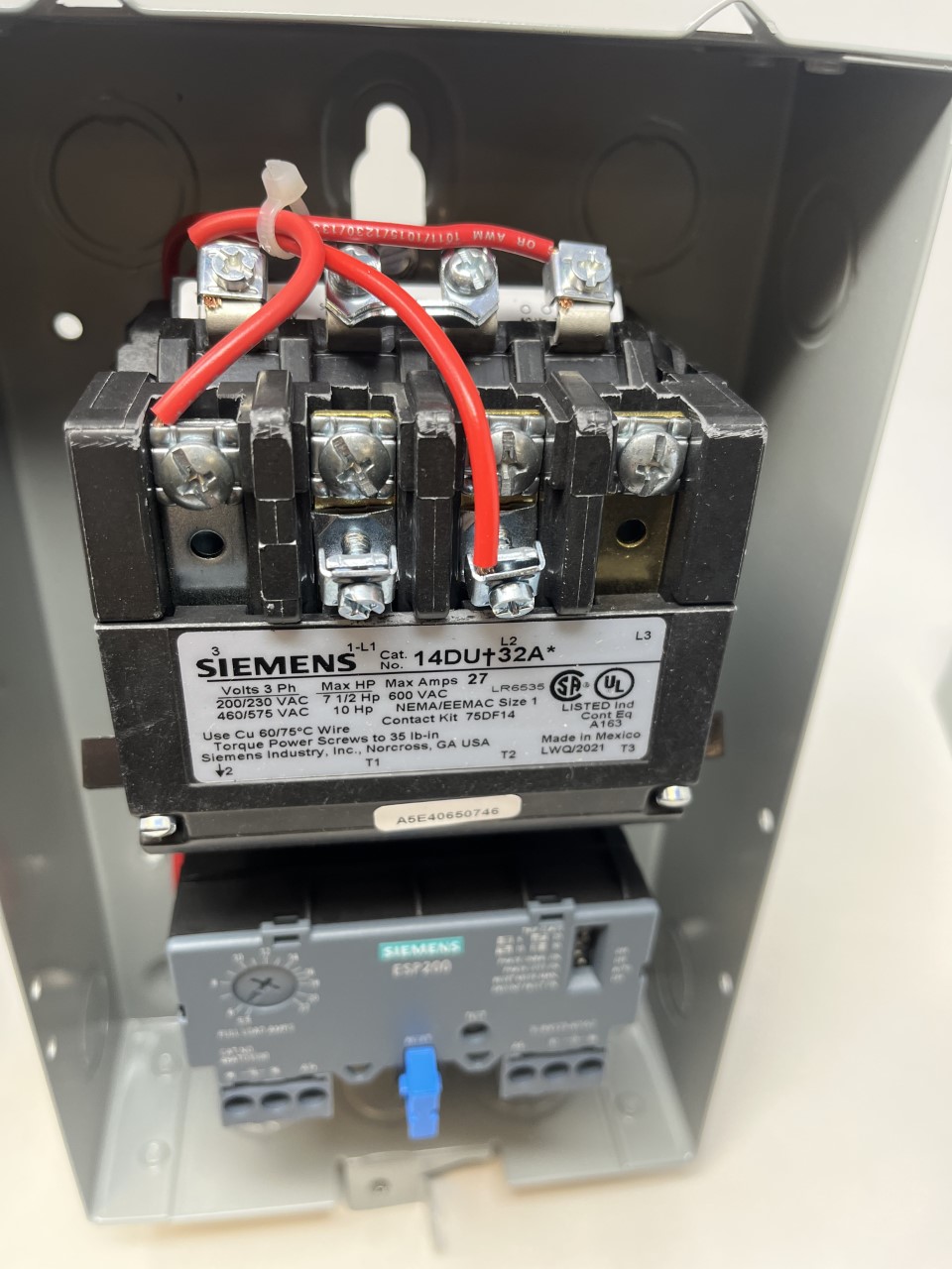 14DUD32BA – Siemens Motor Starter | Mag-Trol Distributors, Inc.